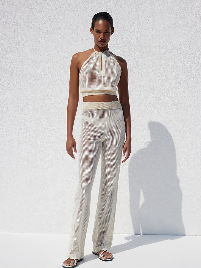 FİLE BLUZ PANTOLON TAKIM B0029 - P008 – Dilara Acar